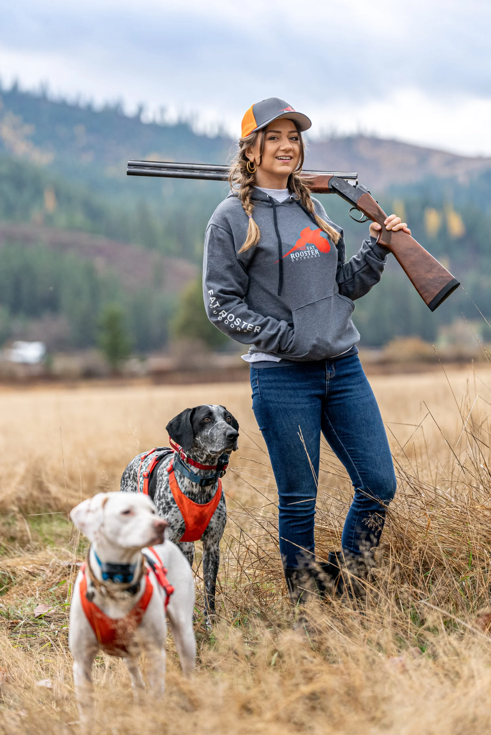 GRAY PHEASANT HOODIE - Fat Rooster Outdoors
